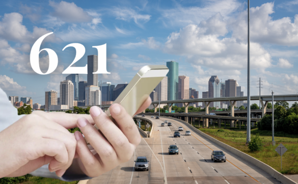 Nuevo código de área en Houston Texas: 621 entra a vigencia